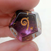 Shadow Magic Dice Set - Elegant Purple & Gold – Fennek and Finch