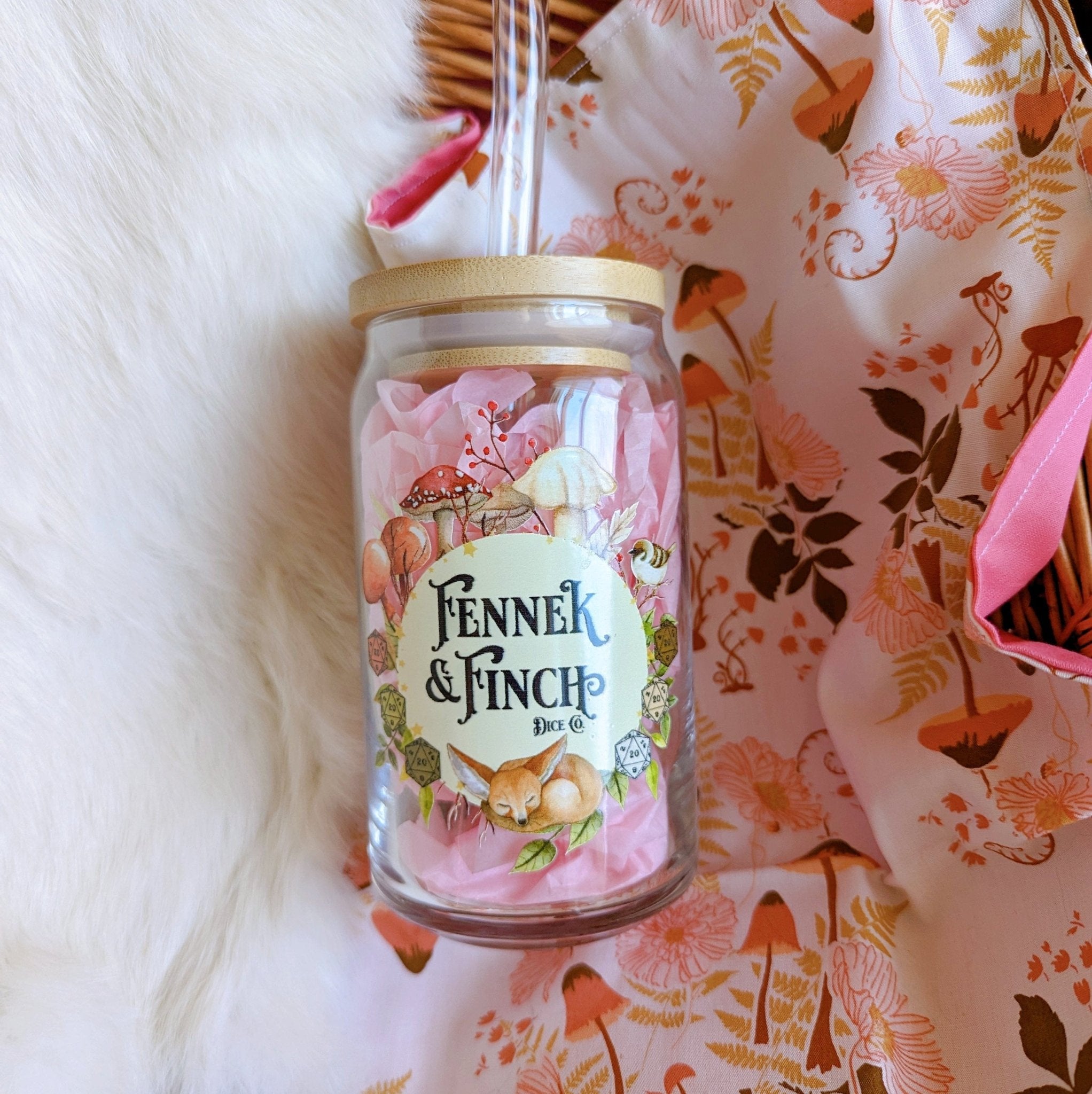 Fennek & Finch Glass Cup - Style & Fun! – Fennek and Finch